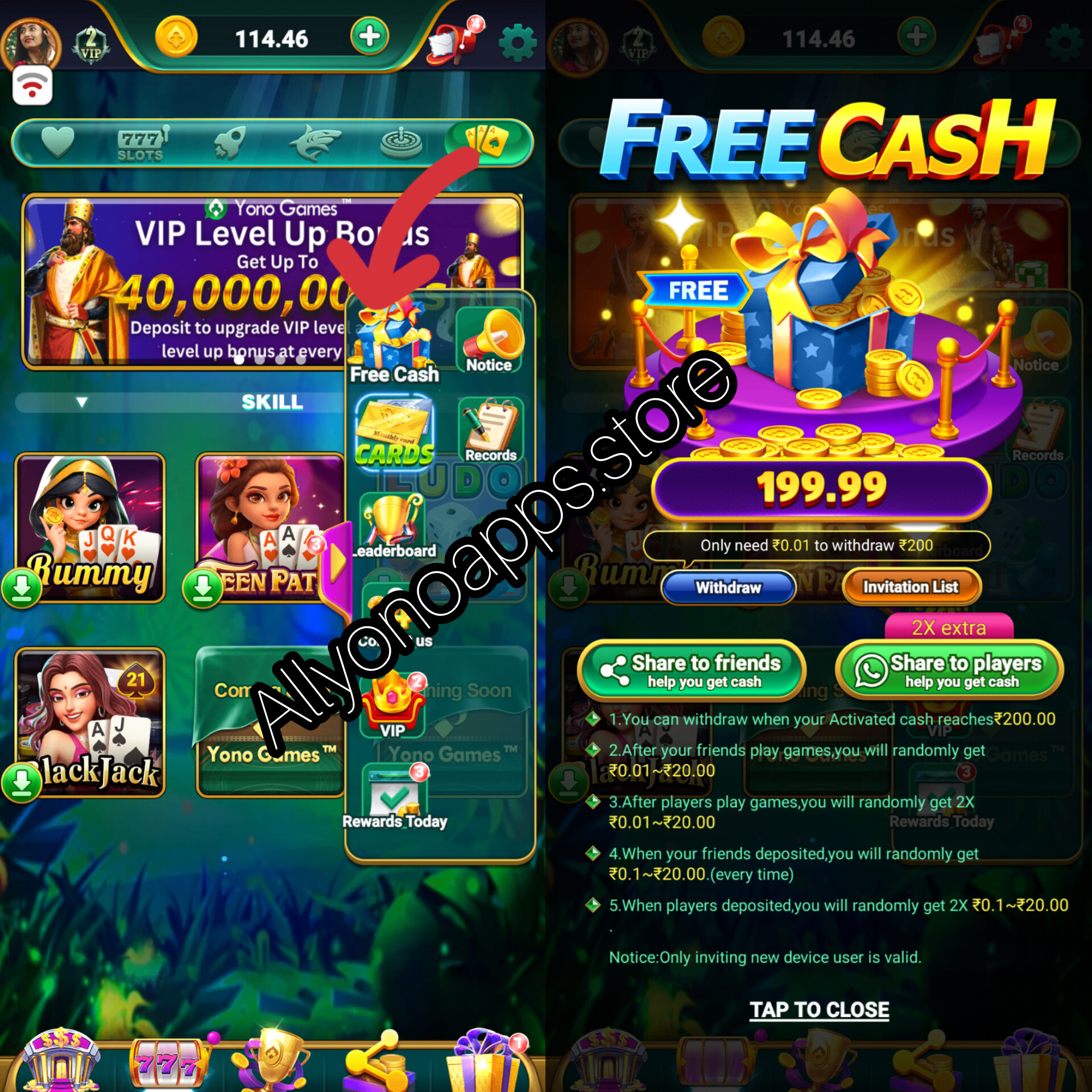 ICIC GAMES | get bonus upto rs 500