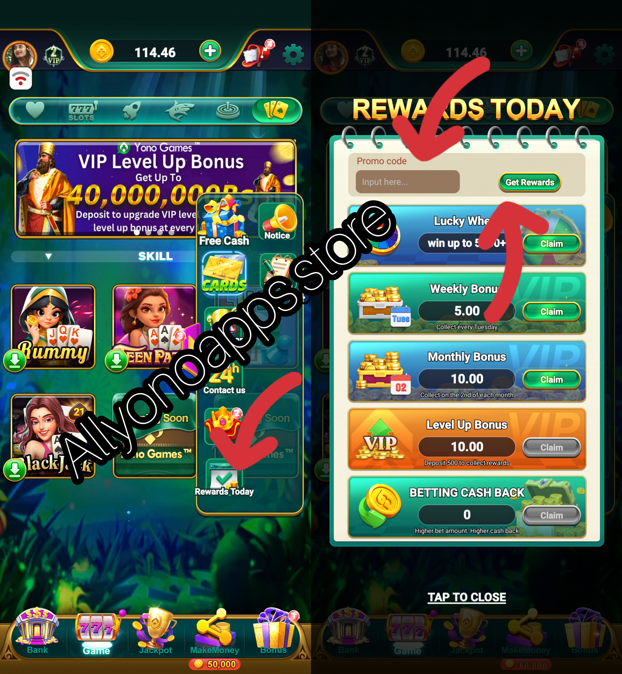 ICIC GAMES | get bonus upto rs 500