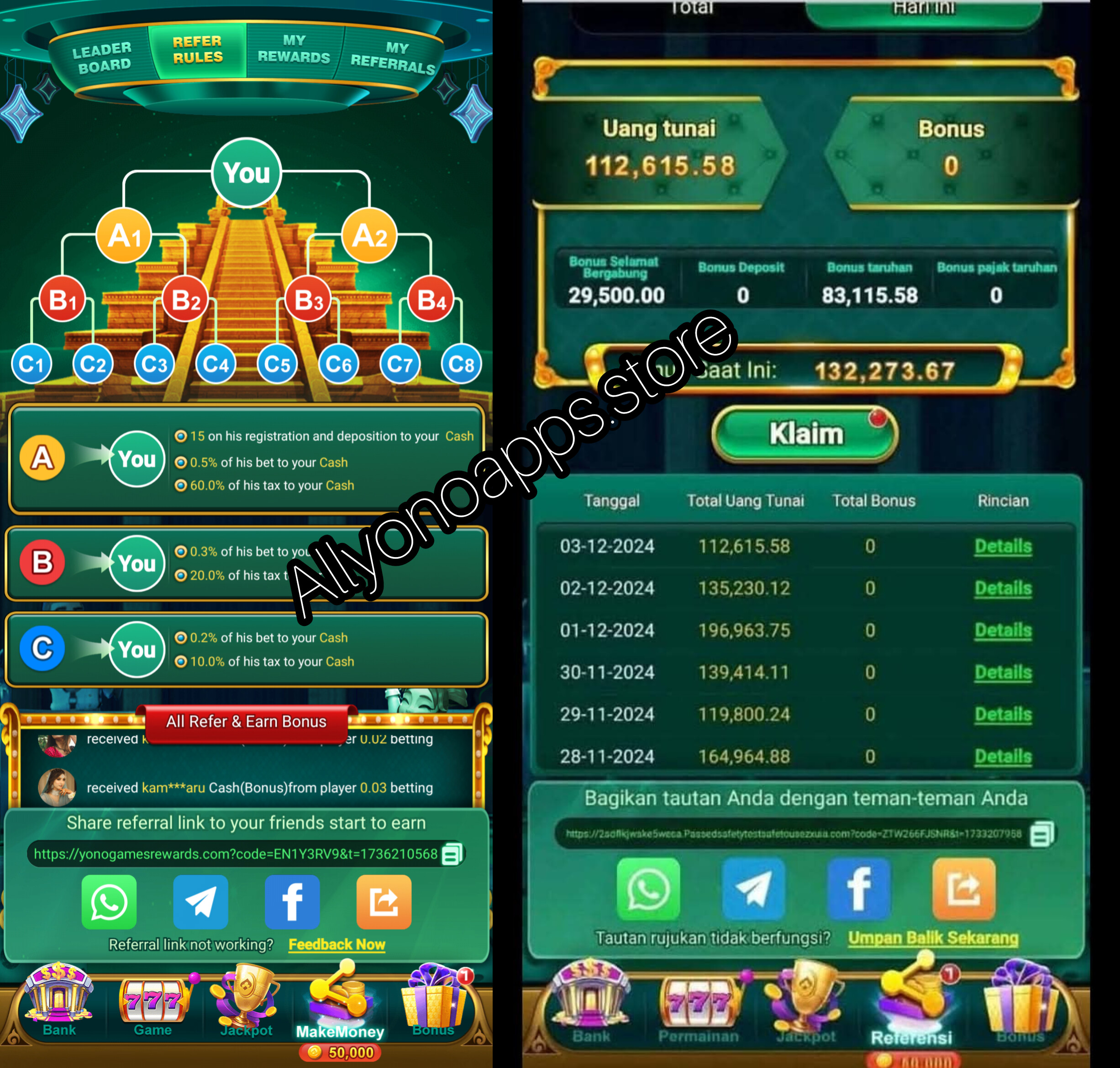 ICIC GAMES | get bonus upto rs 500