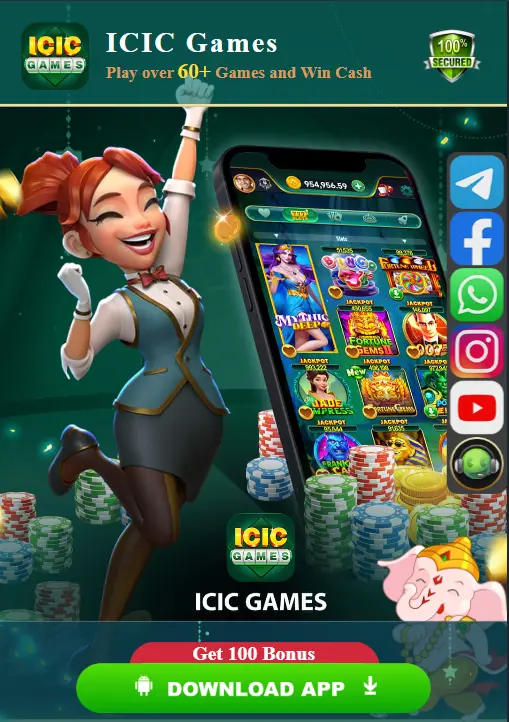 ICIC GAMES | get bonus upto rs 500